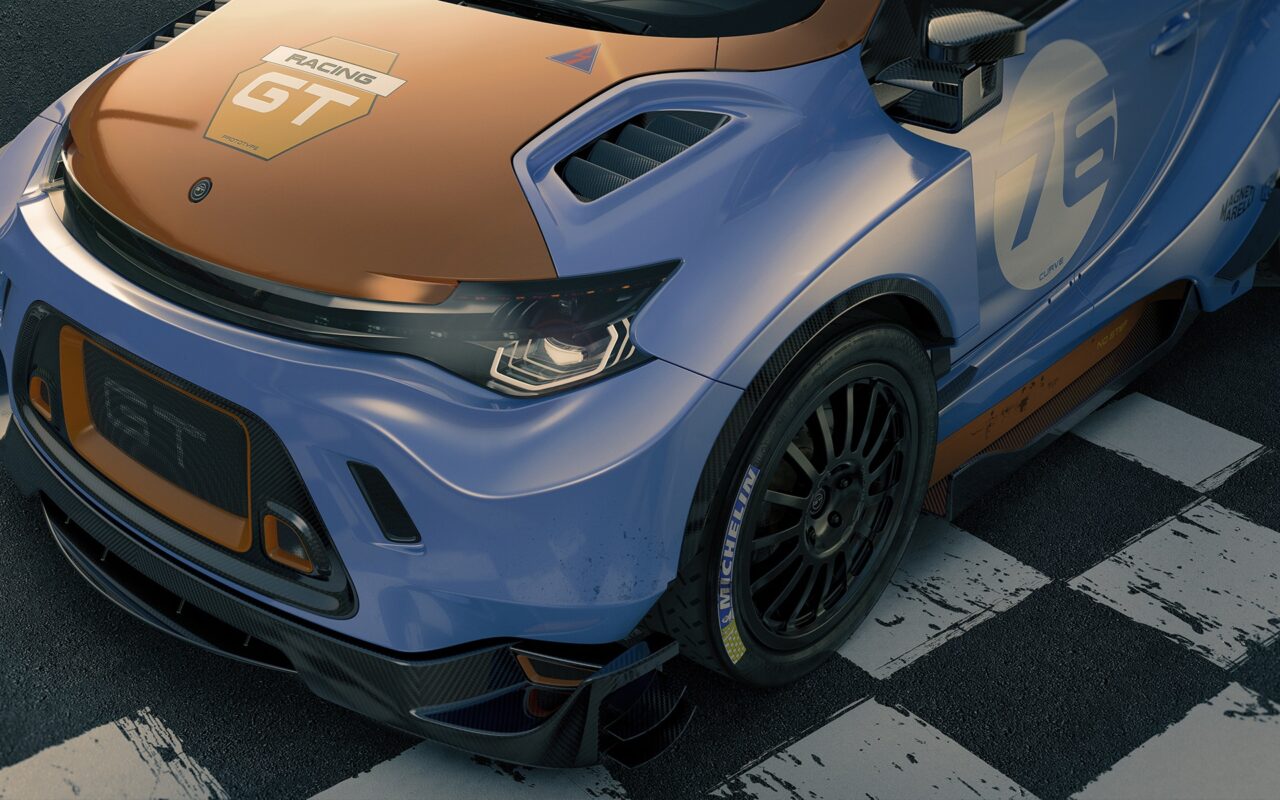 Curve Vehicle Design - KeyShot