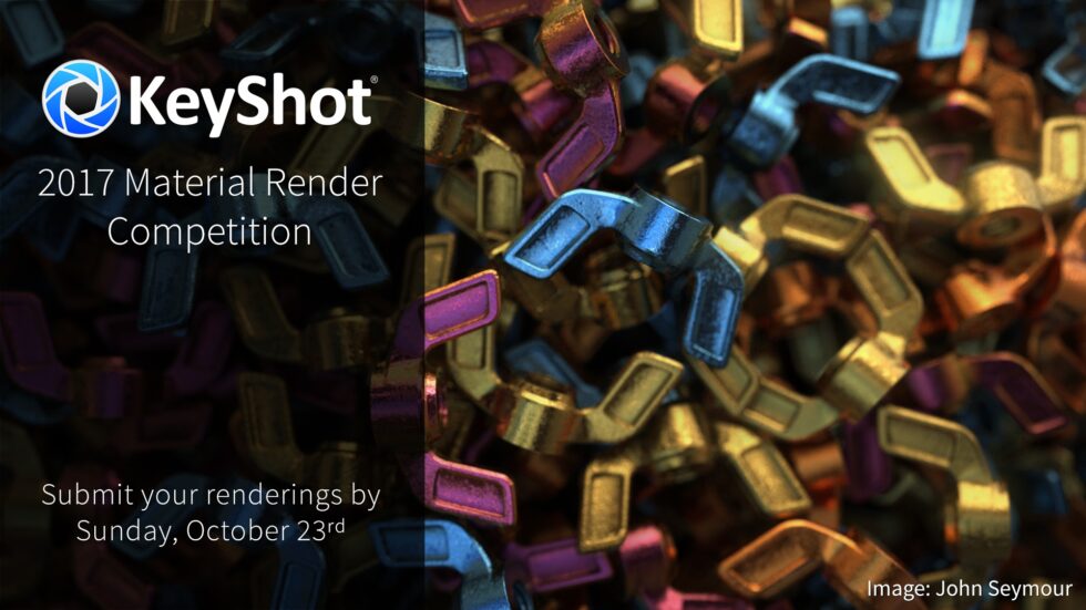 Announcing: The 2017 KeyShot Render Competition
