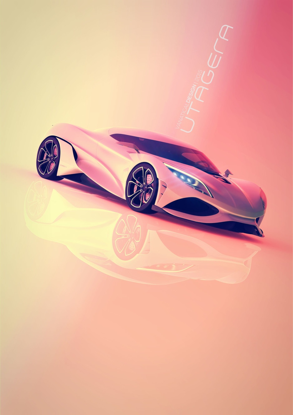 Auto Designer Prodigy Uses KeyShot for Koenigegg Utagera Concept