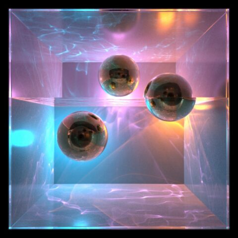 Scene of the Week: Aquarium Box Caustics in KeyShot by Dries Vervoort