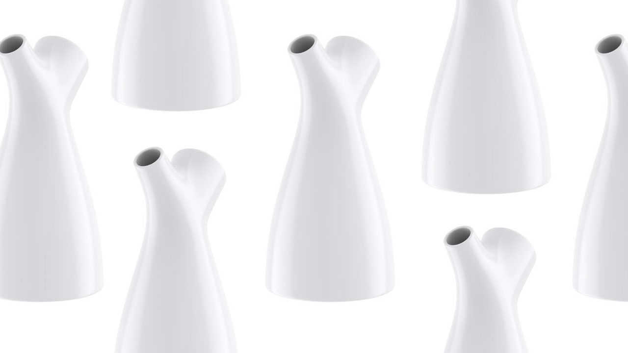 3D Rendering White Products on White Backgrounds in KeyShot