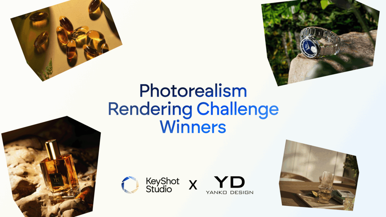 Winners of the 2025 KeyShot x Yanko Design Photorealism Rendering Challenge